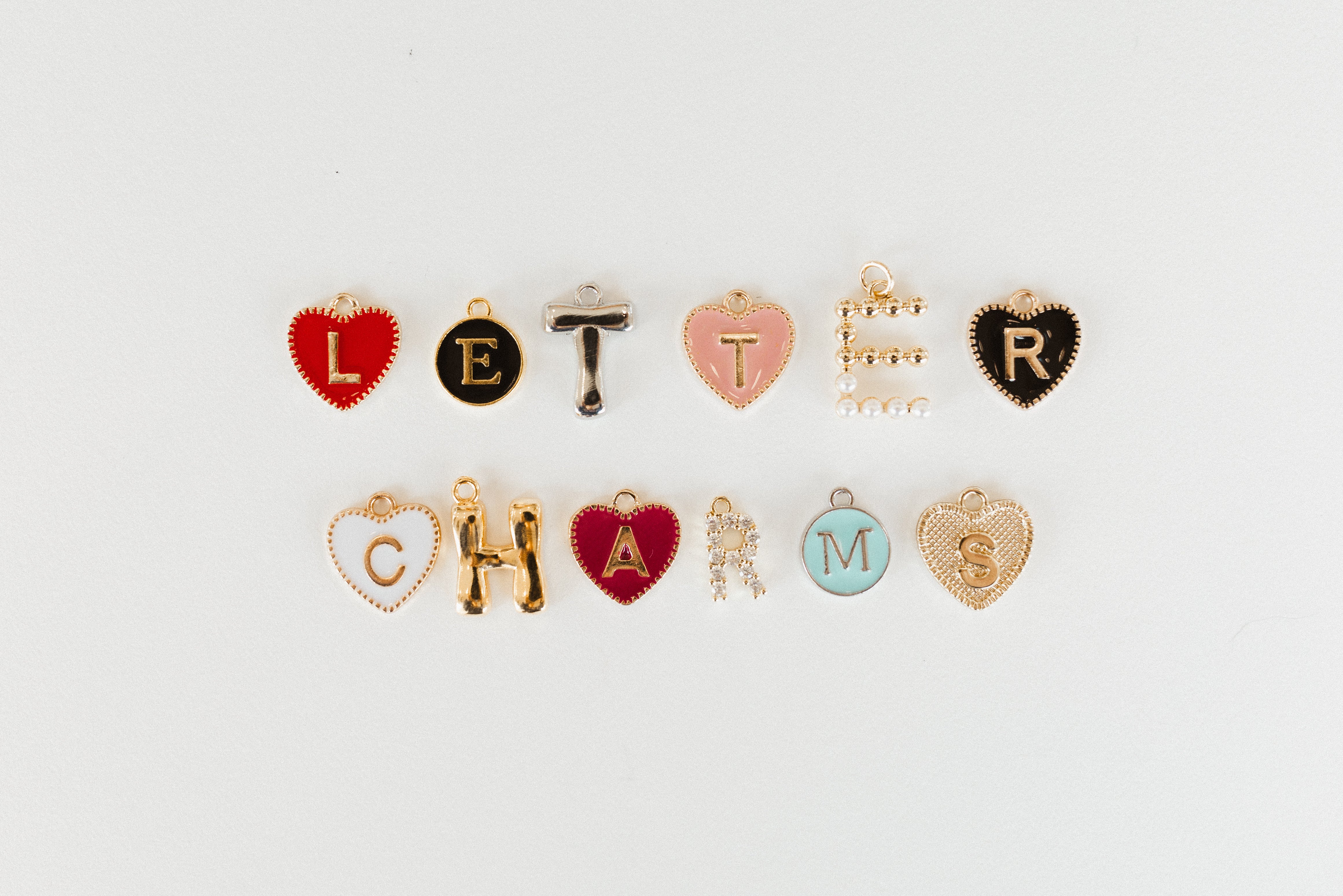 Letter charms – Unjaded Charms